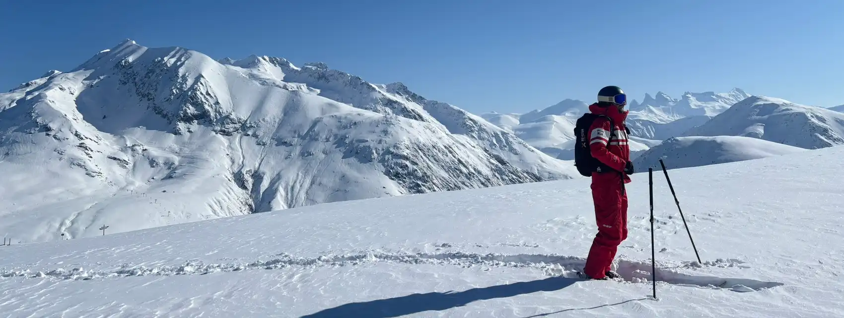 Off-piste Pack Ride - esf Auris en Oisans