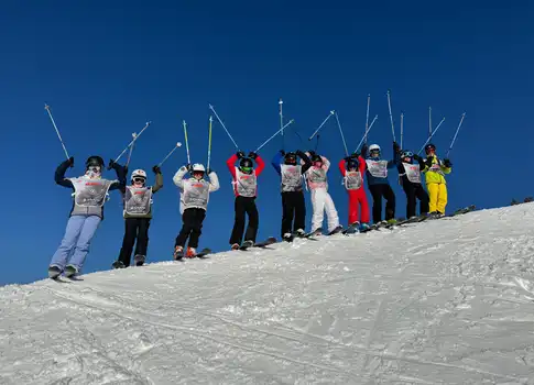 Cours collectifs de ski Ourson à Étoile d'Or - esf Châtel