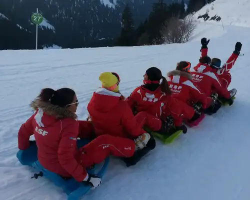 Cours collectifs ski Tous niveaux - esf Châtel