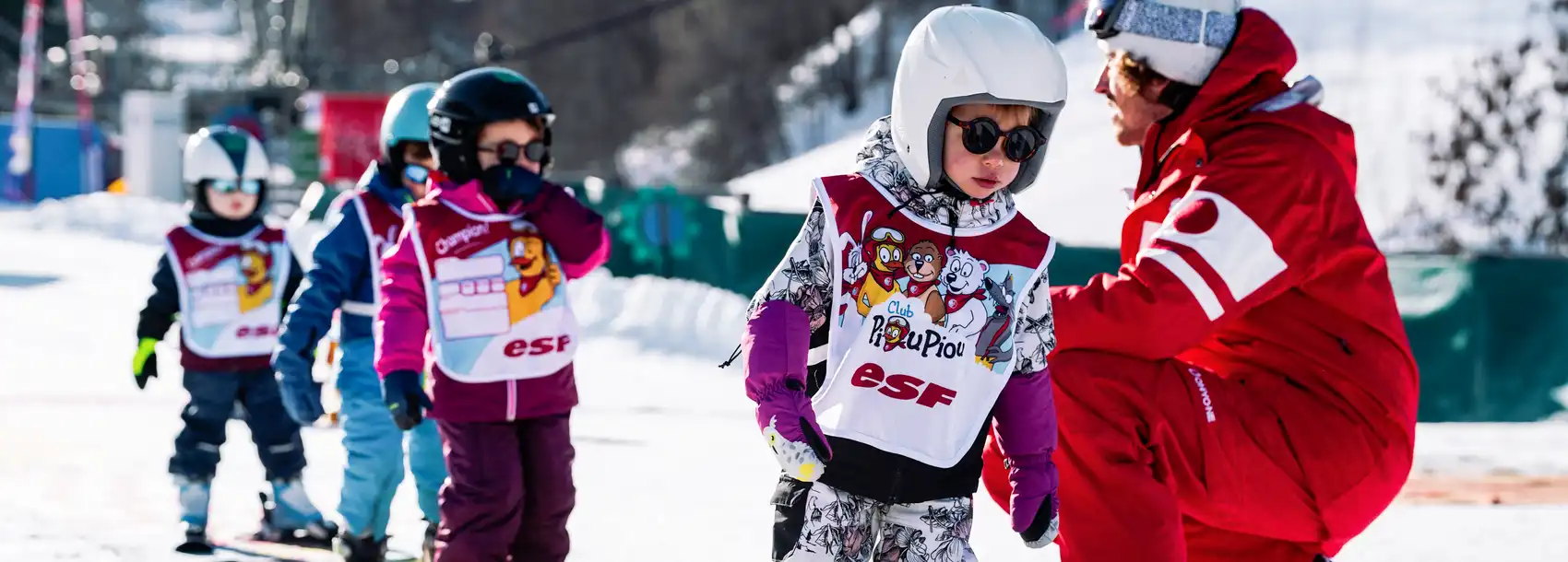 Club Piou Piou Premières glisses 3-4 ans - esf Gourette