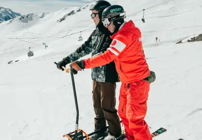 Trottiski & stand-up ski - ESF La Plagne Centre