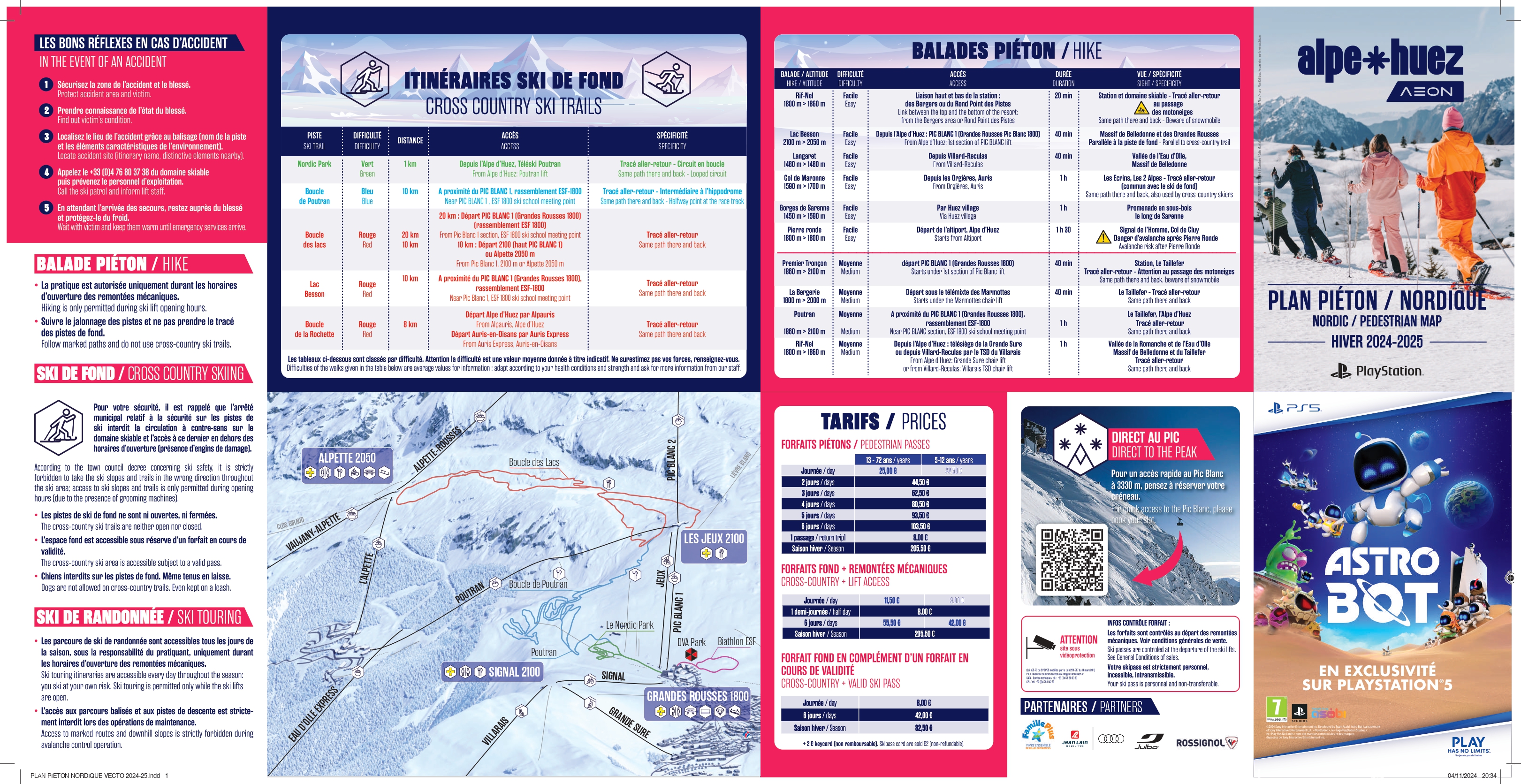 Ski map - Réservation - Alpe d'Huez