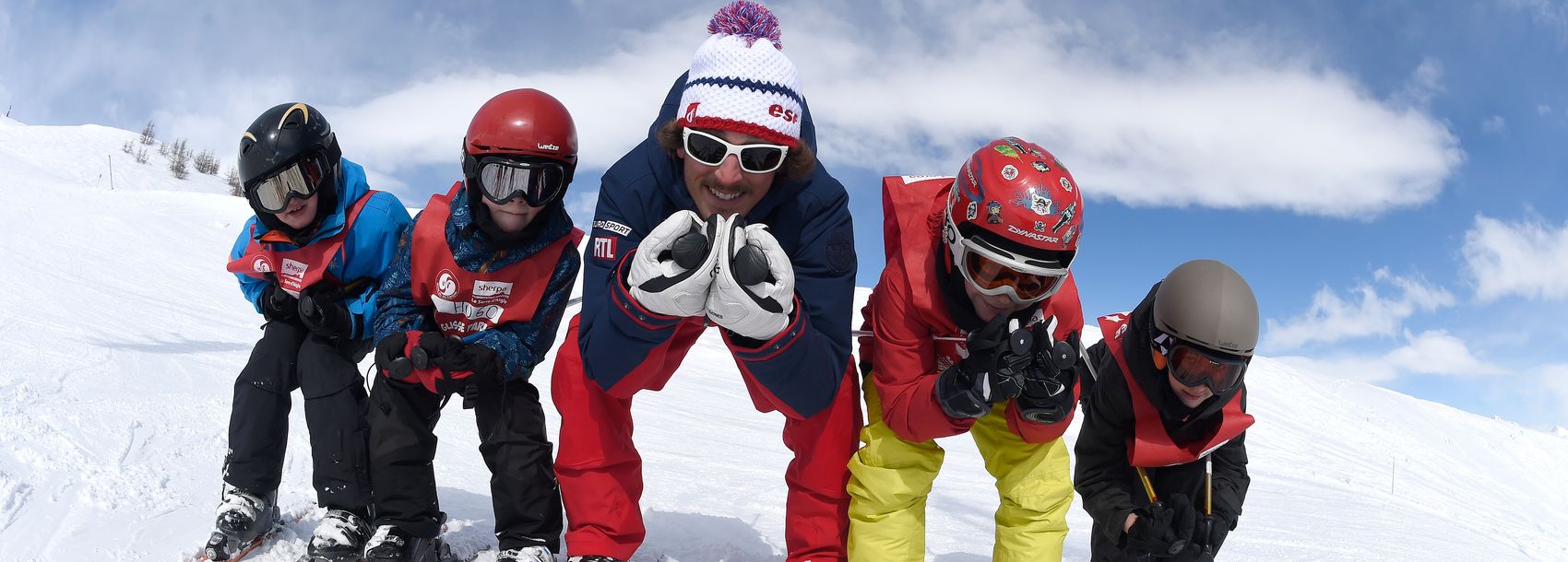Ski lessons Max 6 3 to 6 children maximum - esf Châtel