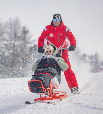 Essayez le ski en tandem cet hiver
